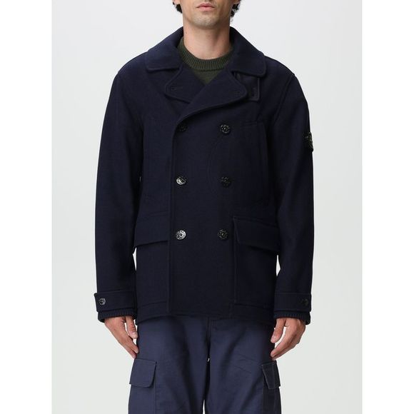 Stone Island | Jackets & Coats | Stone Island Coat Men Blue | Poshmark